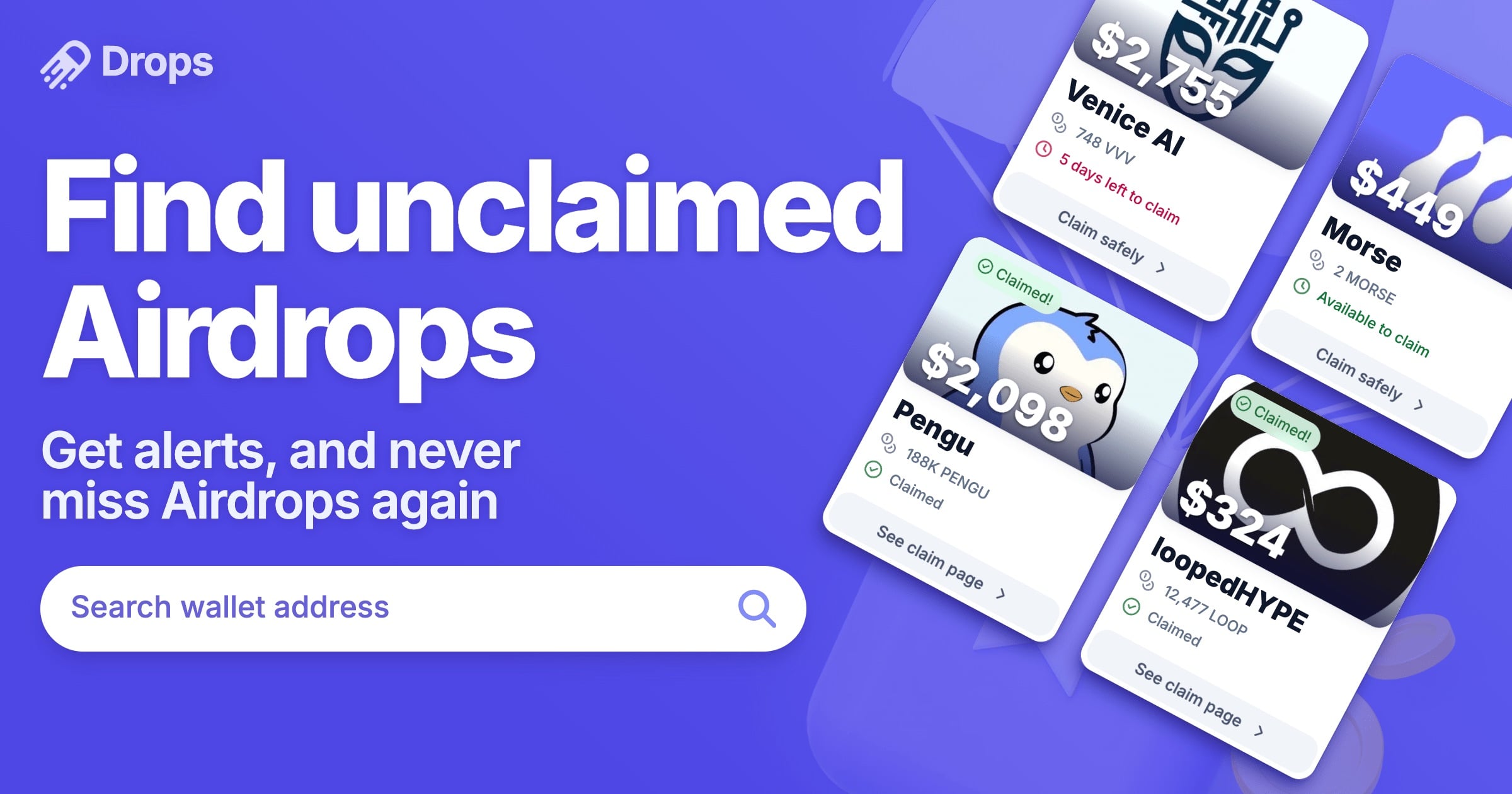 How to Claim Airdrops: Step-by-Step Guide 2026 | Drops